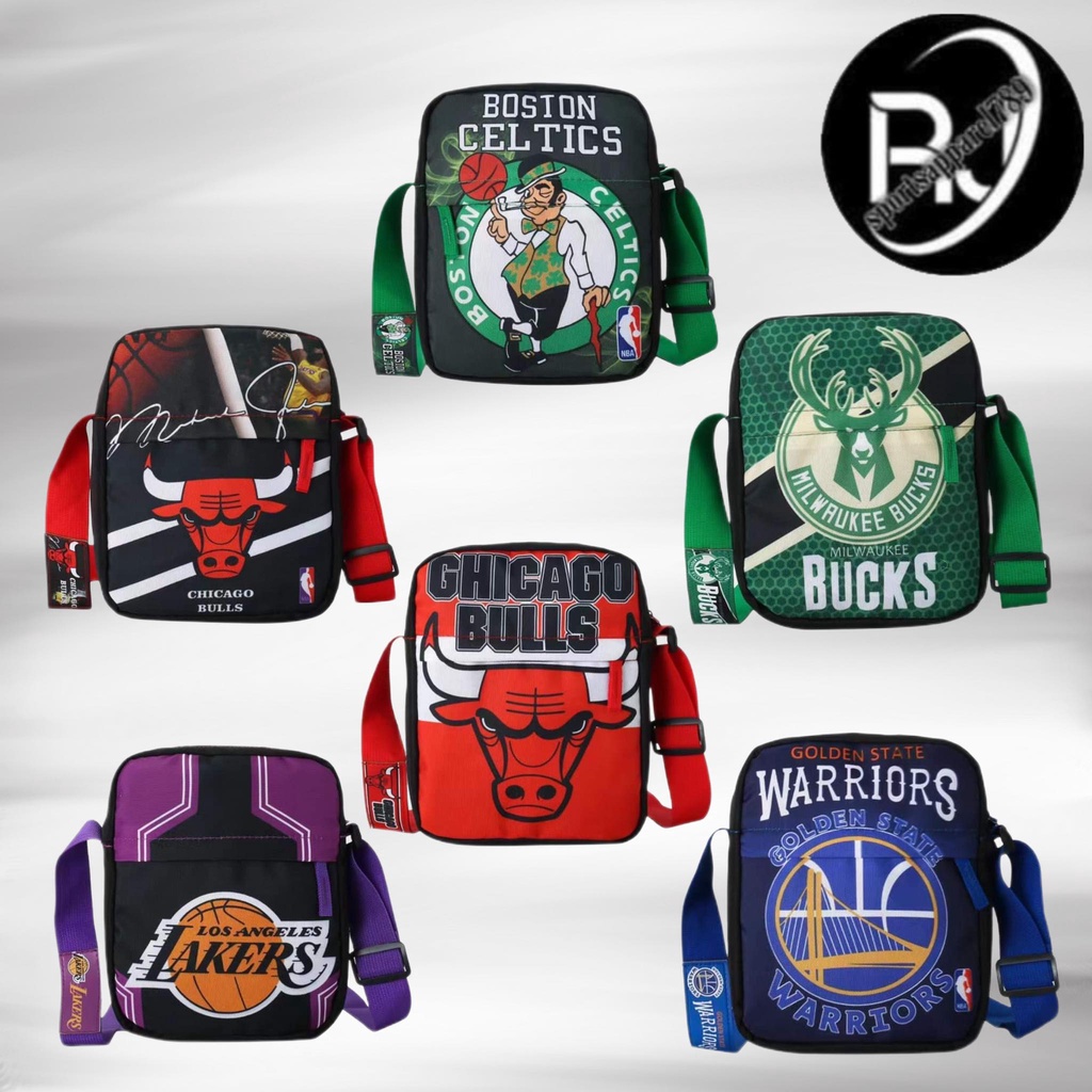 Rj Sportsapparel NBA Basketball Sling/Crossbody Bag Premium Quality OEM ...