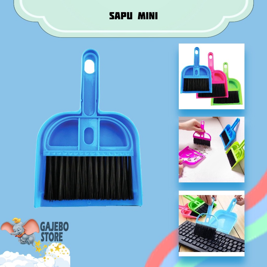 GAJEBO - MULTIPURPOSE MINI BROOM / MINI Broom SET | Shopee Philippines