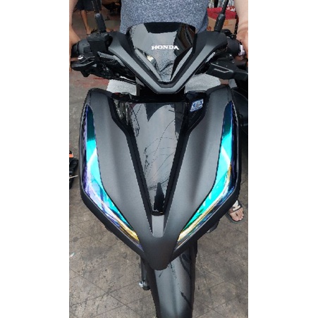 Honda Click 125/150 Version 2 / 3 Kilay Tint CHAMELEON BLACK | Shopee ...