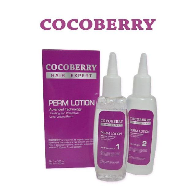 Cocoberry Perm Lotion Set 100ml | Shopee Philippines