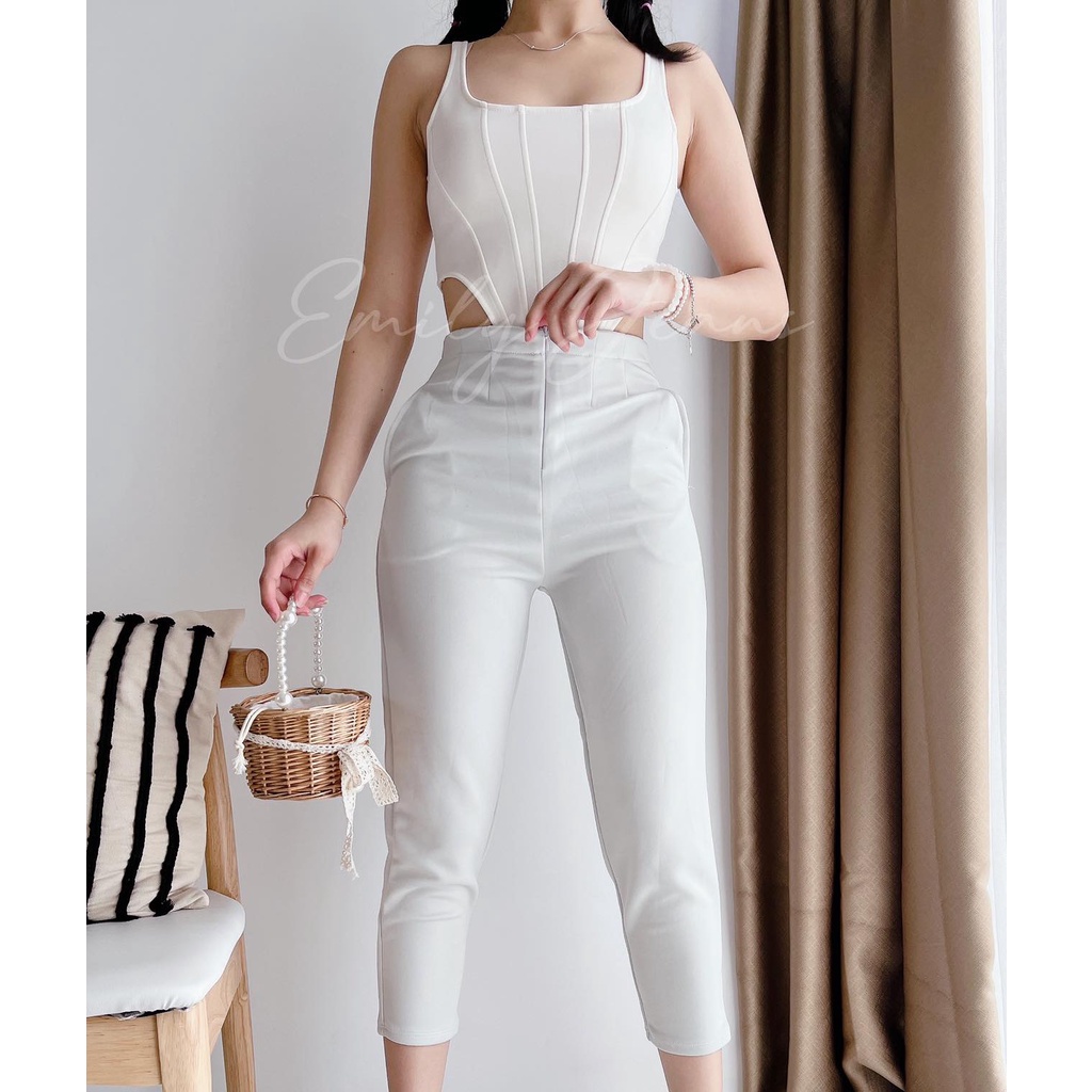 EMILY Dupe INSPIRED Trouser Pants BESTSELLER 10318 | Shopee Philippines