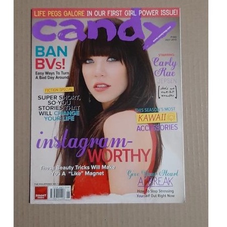 Carly Rae Jepsen July 2013 Candy Magazine Daniel Padilla Enrique Gil ...