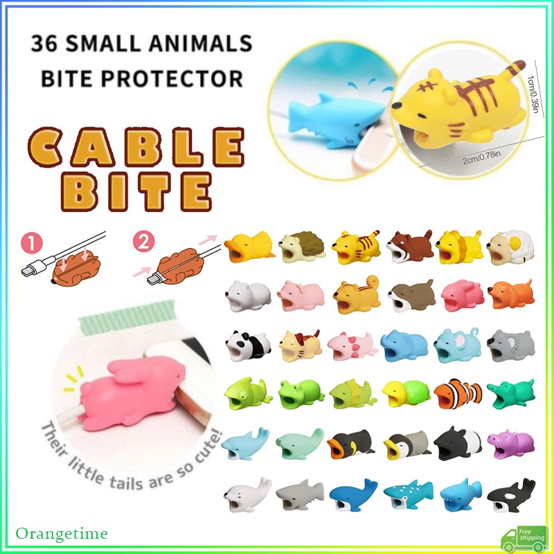 【Fast Delivery】1Pc Animal Cable Charger Protector Cable Winder Cover ...