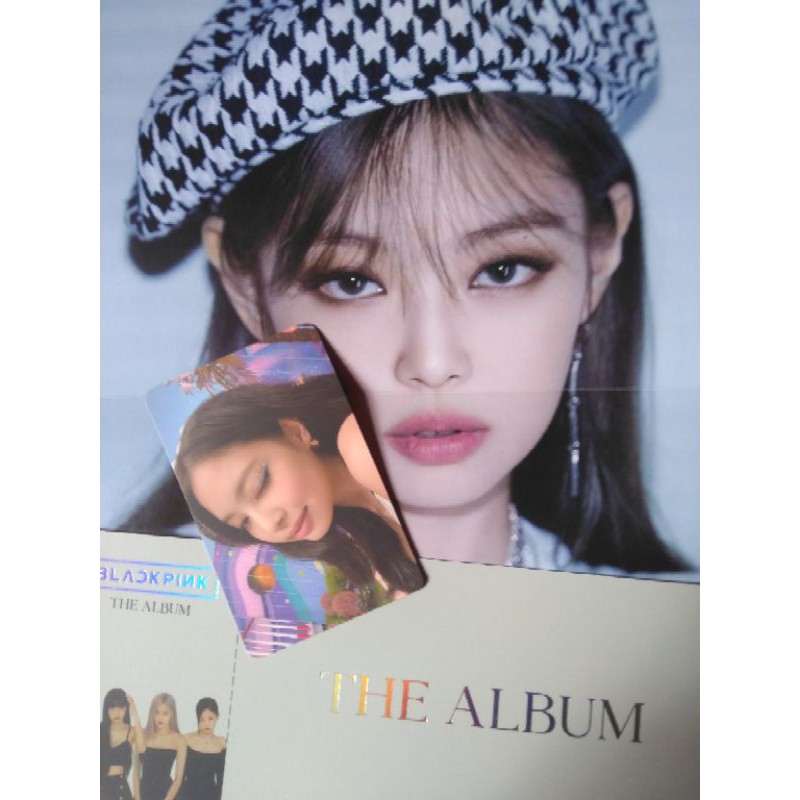 Benefit Ktown Blackpink The Album Jennie Photocard Blackpink Jennie ...