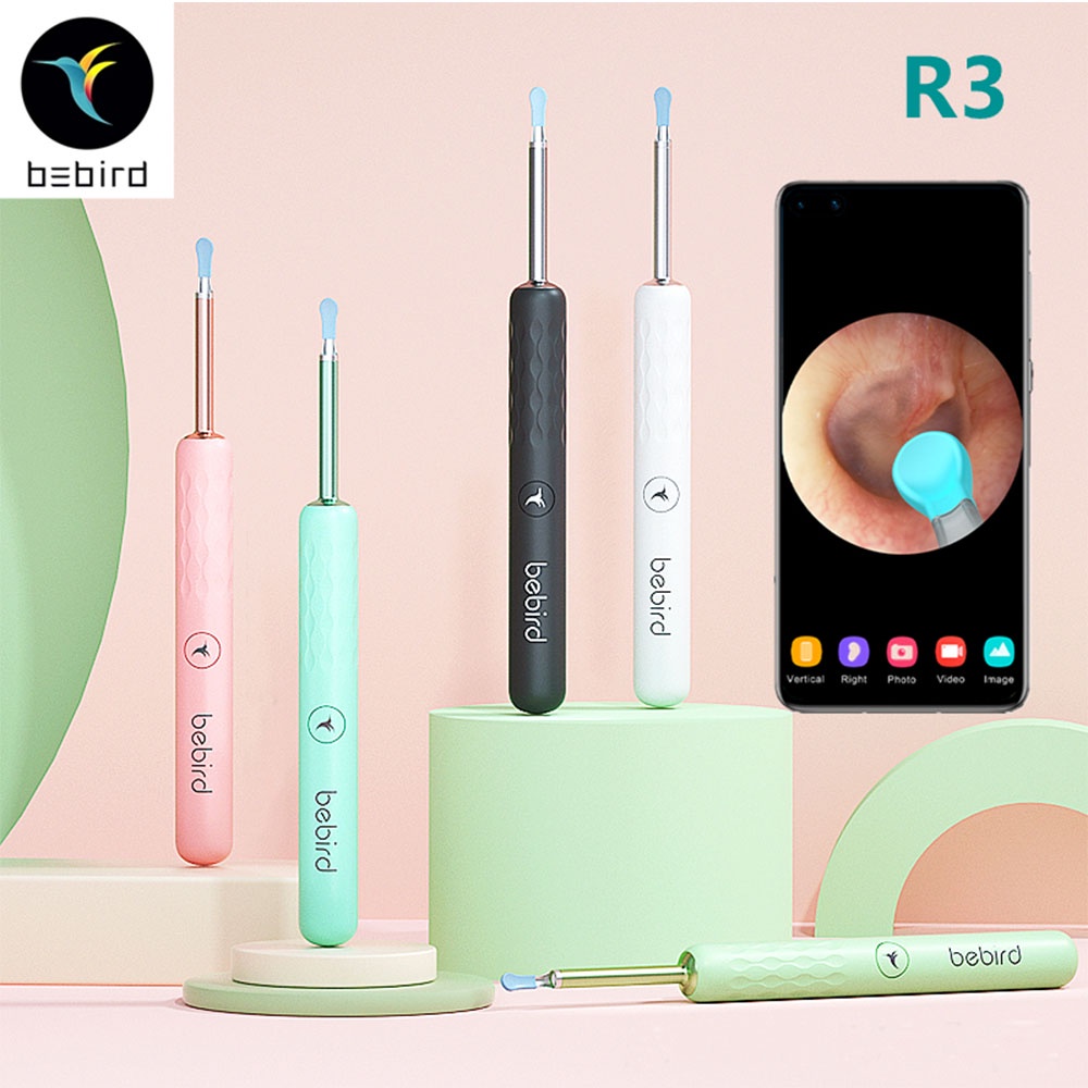 Ear wax remover with camera Youpin Bebird R3 Ear Earwax Cerumen Cleaner ...
