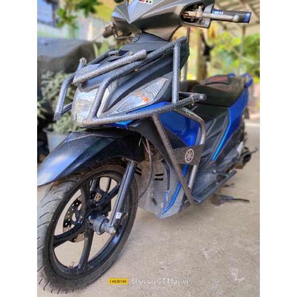 MIO I 125/125s FULL CRASH GUARD POWDER COATED FINISH | Shopee Philippines