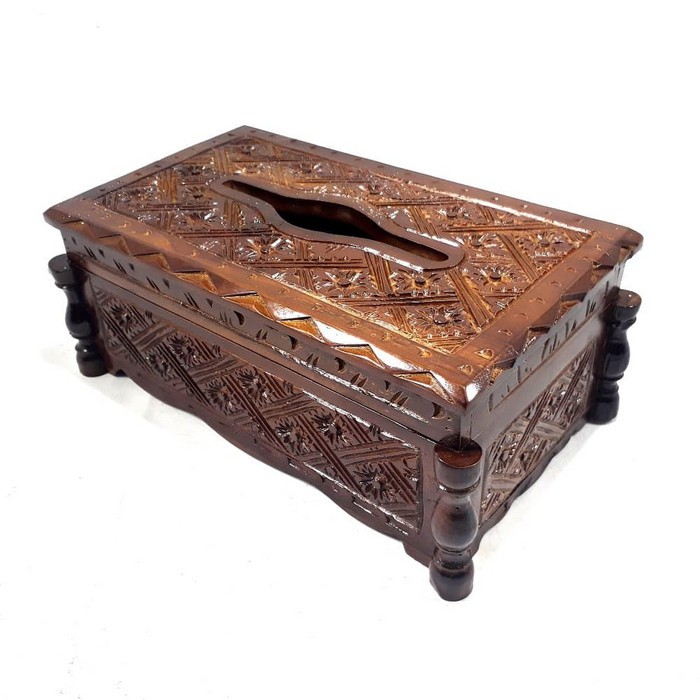 KAYU Original Teak Wood Carving Tissue Box | Shopee Philippines