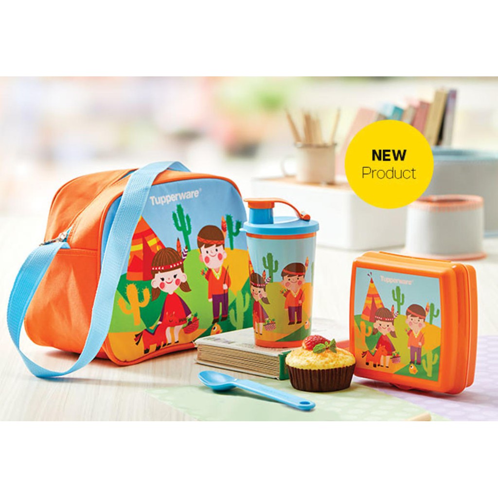 Tupperware Junior Bento Set | Shopee Philippines