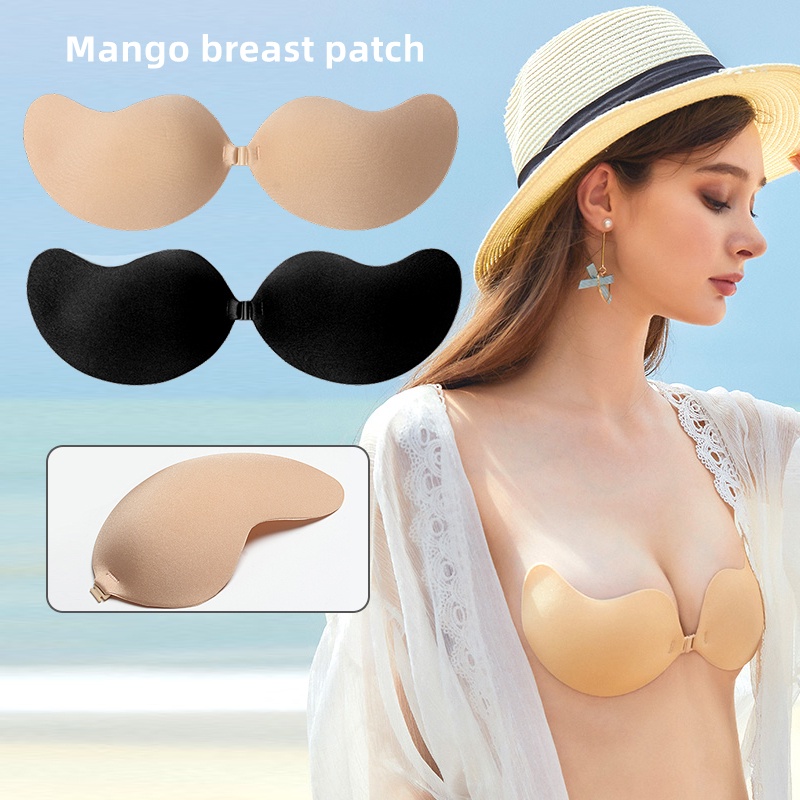 Magic Push Up Bra Cleavage Strapless NuBra Bralette Strapless Bras Front Buckle Silicon ...