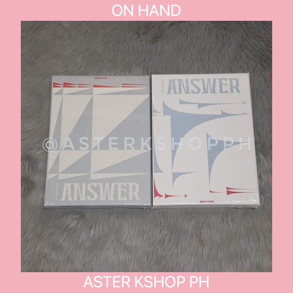 ENHYPEN Dimension Answer - No and Yet Versions, Photobook, K-Pop ...