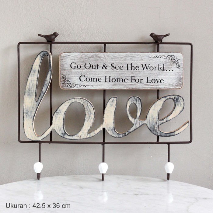 LOVE QUOTES DESIGN WALL HANGER (HD 90 A) | Shopee Philippines