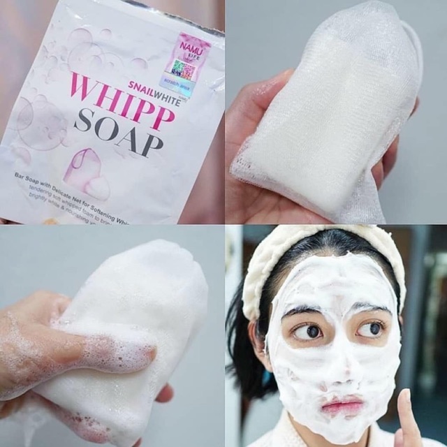 Whipp Soap Snail White by Namu Life (Authentic Thailand)100g | Shopee ...