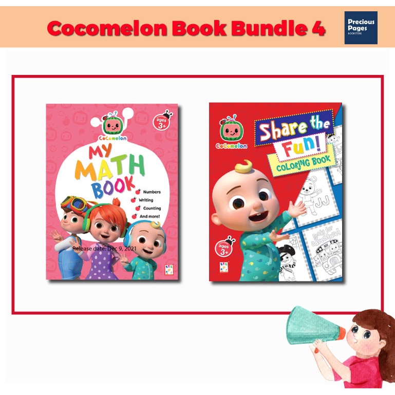 Cocomelon Book Bundle 4 | Shopee Philippines
