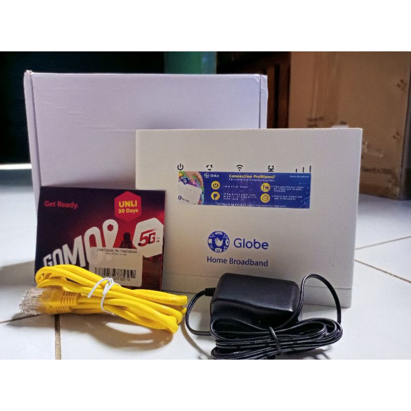 4G LTE MODEM PREPAID WIFI B315 938 compatible sa GOMO 30 DAYS UNLI SIM ...
