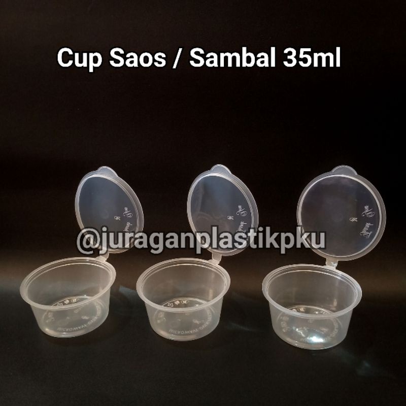Cup Sauce 35ml/Sambal/cheese Contents 50pcs/pack Of Richeese KFC Soy ...