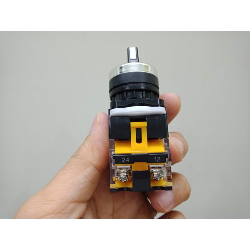 2-Position Rotary Switch 10A Phi 22mm | Shopee Philippines