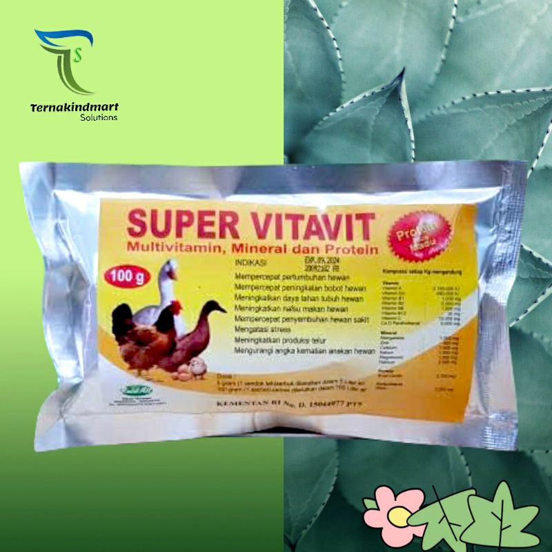 Super Vitavit 10 grams and 100 grams Multivitamin RAID ALL | Shopee ...