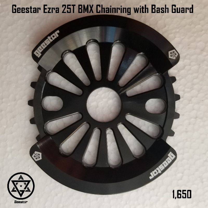 Geestar Ezra BMX DJ Chainring with Bash Guard Alloy Sprocket CNC ...