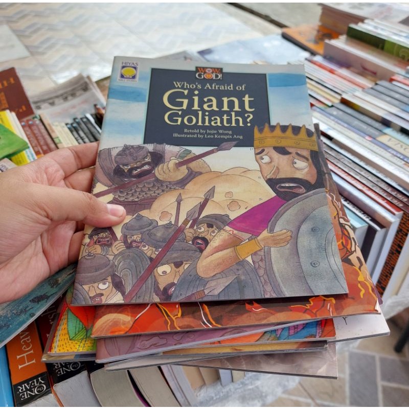 Wow,God! Who's Afraid of Giant Goliath? (UKAY BOOKAY) | Shopee Philippines