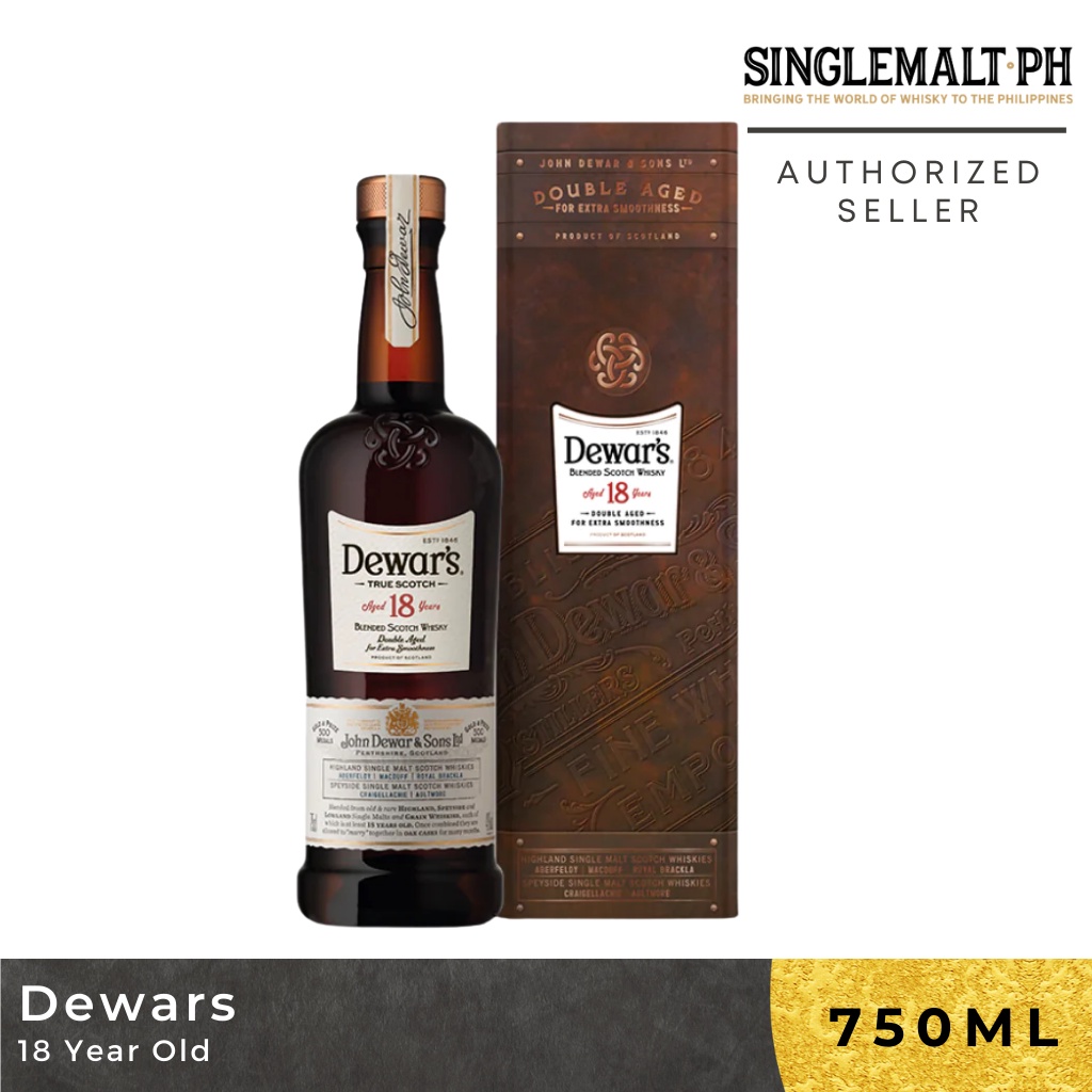 Dewars 18 Year Old Whisky 75cl | Shopee Philippines