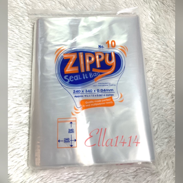 Zippy #10 Resealable Pouch ~ | Shopee Philippines