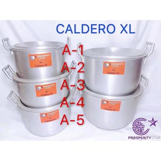 XL CALDERO / KALDERO BOILER Double Handle High Quality ALUMINUM pot ...