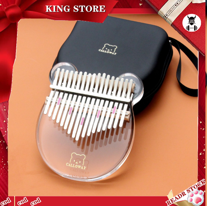 Crystal Acylic Clear Kalimba 17 Keys Thumb Piano | Shopee Philippines