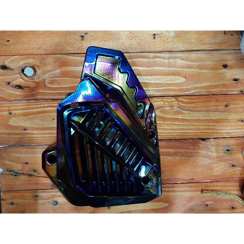 HONDA CLICK RADIATOR COVER TITANIUM | Shopee Philippines