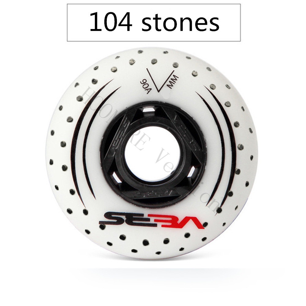 ♟┅♞52 104 208 Flints 85A 90A Skate Wheel SEBA HV High Slalom FSK Slide ...