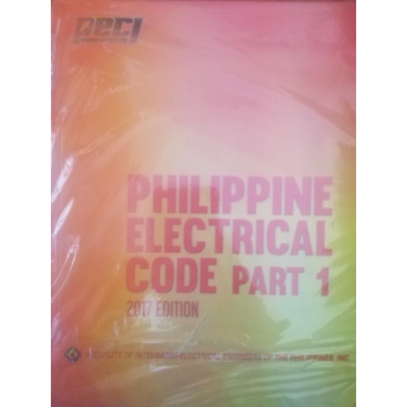 Philippine Electrical Code Part 1 by PECI | Shopee Philippines