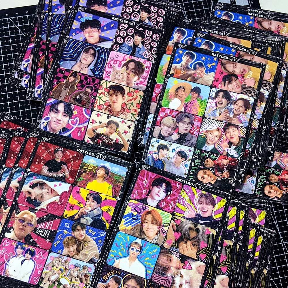 SEVENTEEEN SPECIAL FANMADE PHOTO STICKER (Ver.2) by RATTLED STUDIO ...