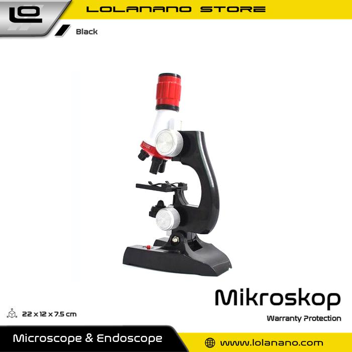 Educational Microscope 1200x Magnification - 1412x - Black | Shopee ...