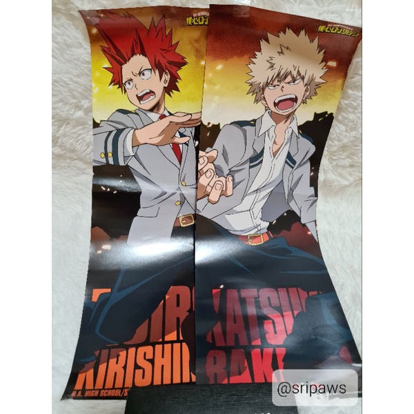 My hero academia Poster kirishima bakugo Cutchan | Shopee Philippines