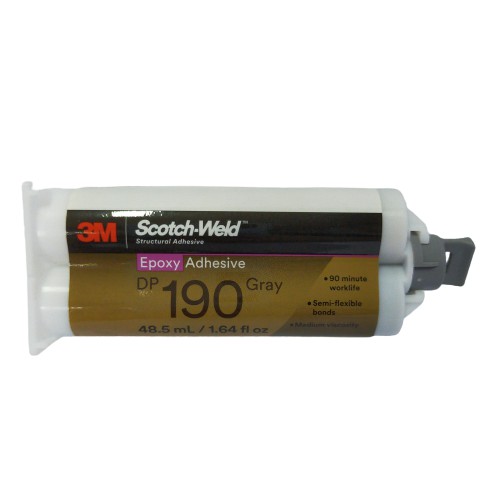 3M Scotch-Weld Epoxy Adhesive DP 190 Gray (48.5 ml/ 1.64 fl.oz ...