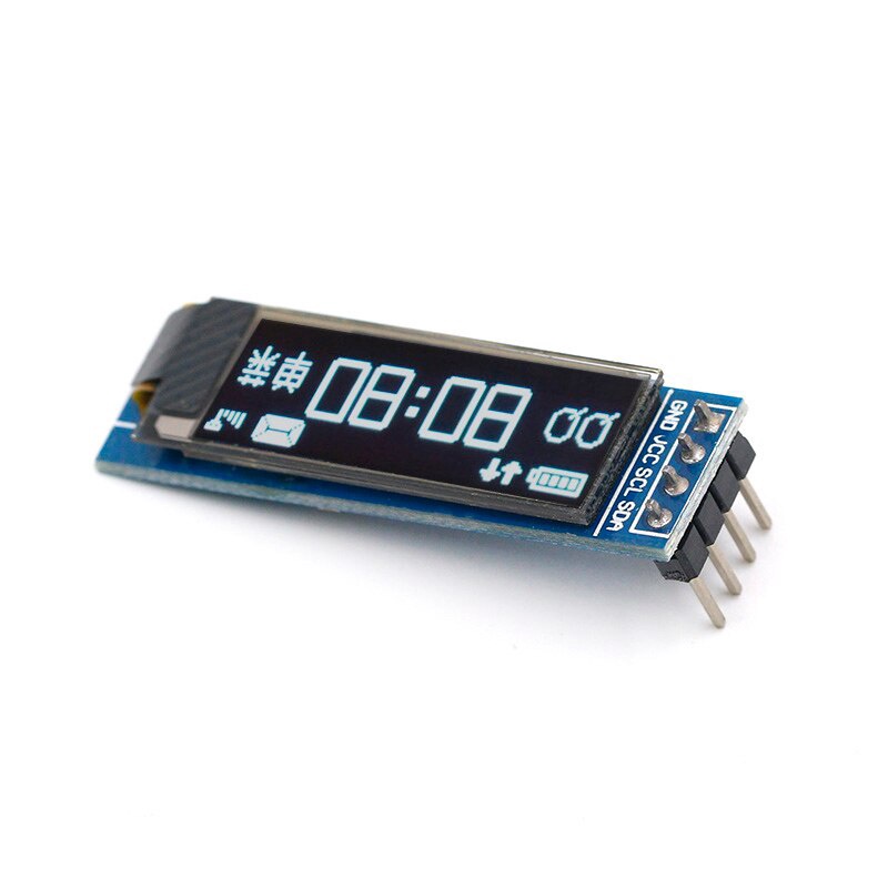 0.91 inch OLED module 0.91" white blue OLED 128X32 OLED LCD LED Display ...