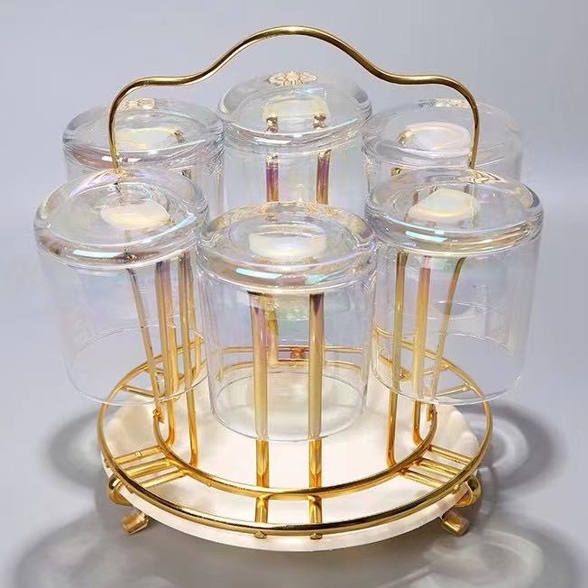 2gether Glass Cup Storage Stand Water Mug Drying Organizer Holder Rack ...