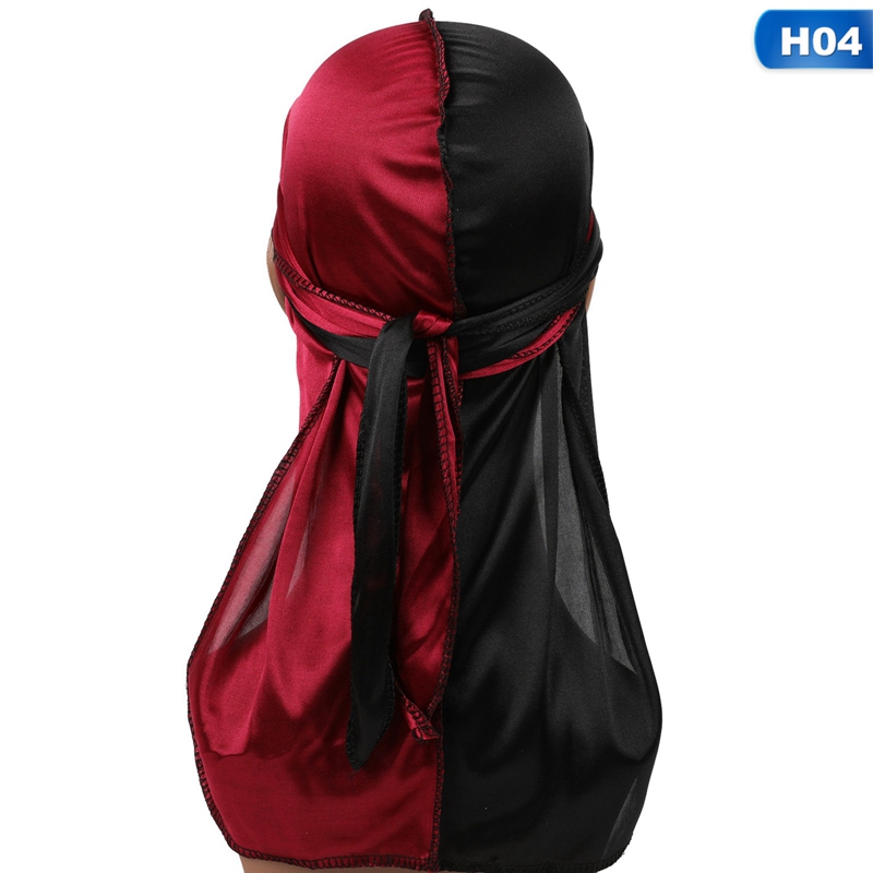 Cyd Dreaming Pirate Hat Silky Durag For Men Women Headwrap Durags
