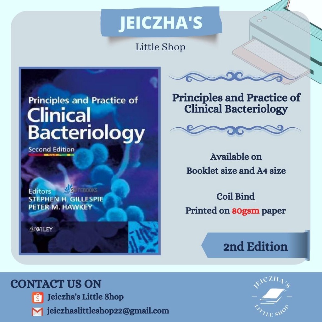 Principles and Practice of Clinical Bacteriology [2nd Edition] | Shopee ...