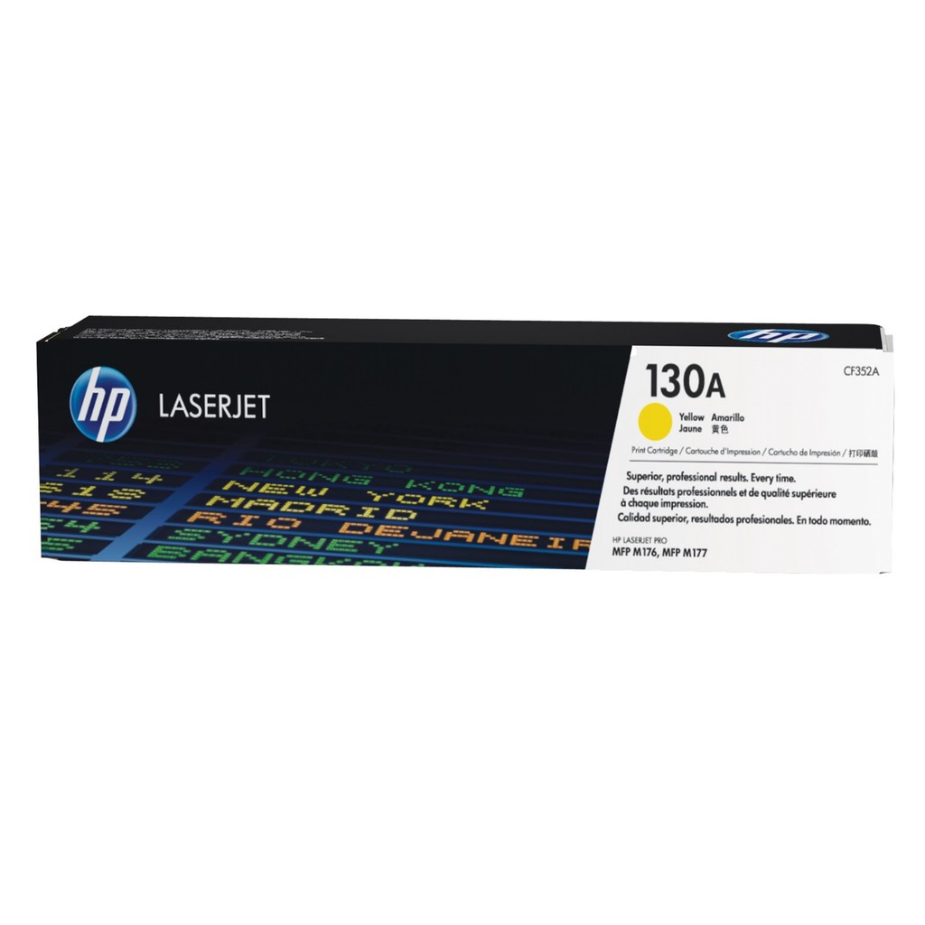 HP 130A CF352A Original LaserJet Toner Cartridge (Yellow) | Shopee ...