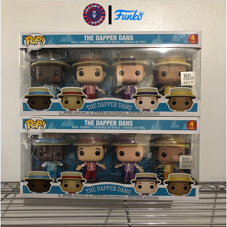 Funko Pop! Movies: The Dapper Dans 4 pack (Disney Expo Exclusive ...