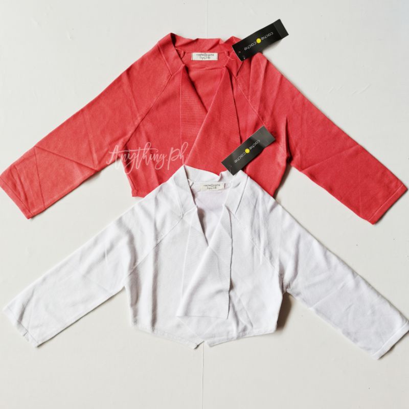 CACHE CACHE BRAND KNITTED CARDIGAN | Original Overrun | Shopee Philippines