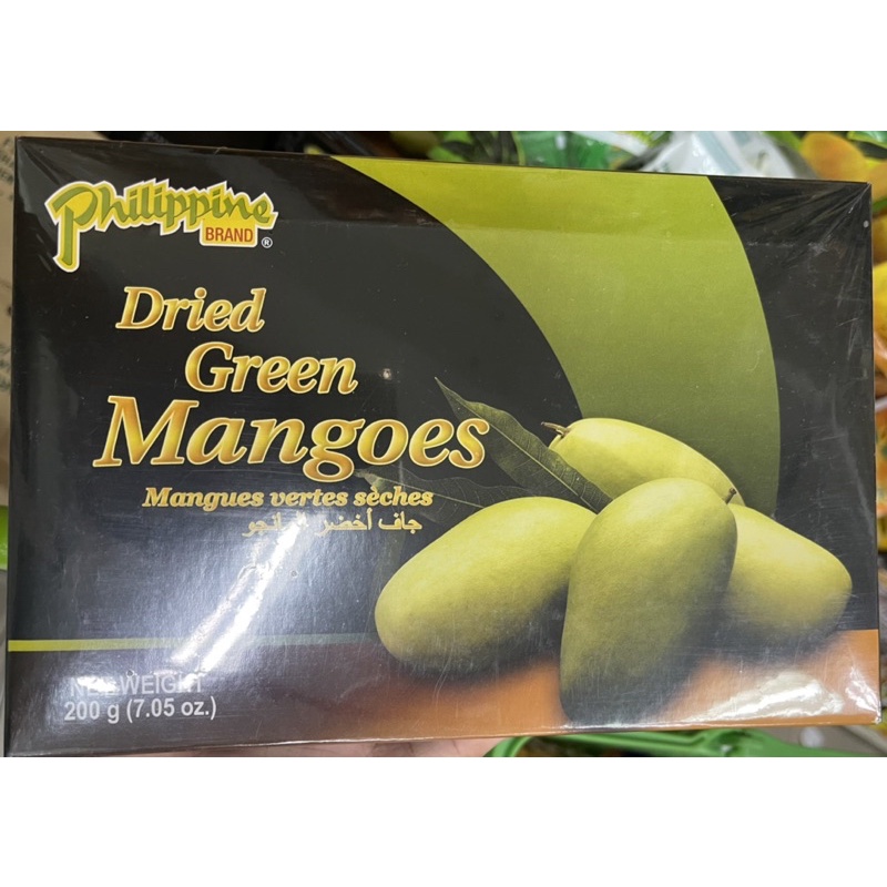 Philippine Brand Dried Green Mangoes 200 grams | Shopee Philippines