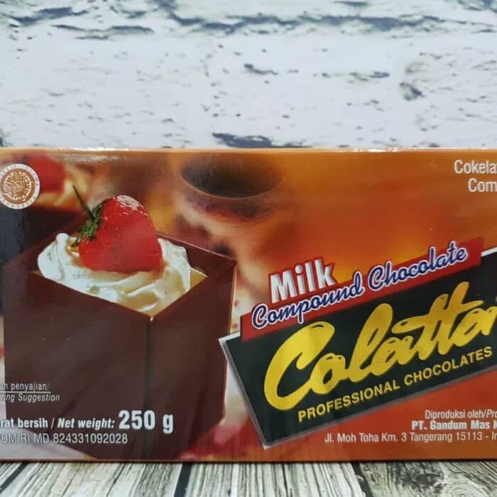 Colatta Milk Compound/Chocolate Compound Milk 250gr | Shopee Philippines