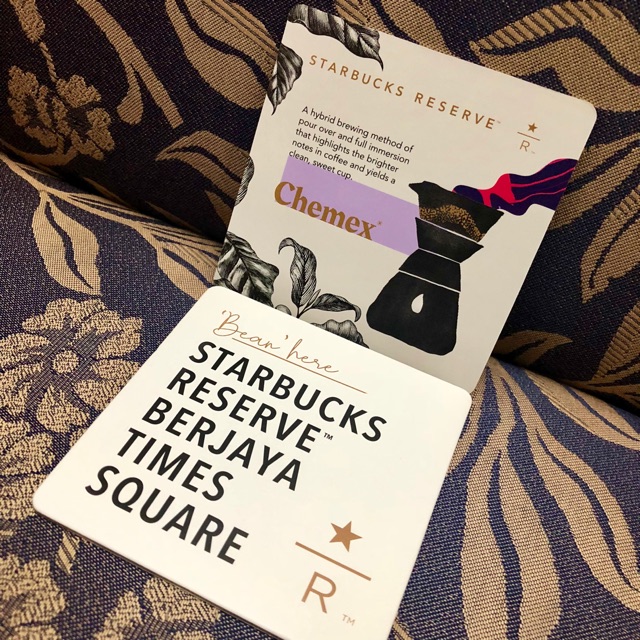 Malaysia Starbucks Paper Board Coaster | Shopee Philippines