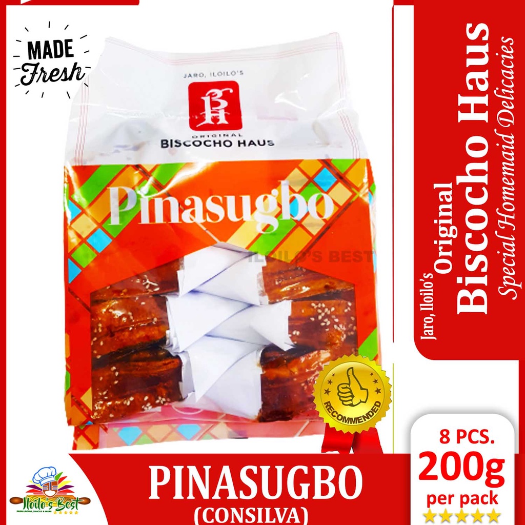 1 Pack Pinasugbo 200gms each Biscocho Haus Best Seller Delicacy ...