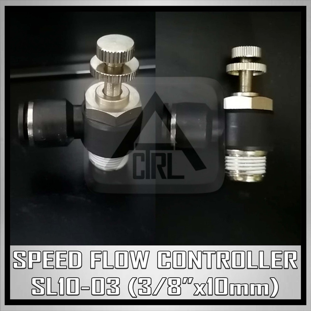SPEED FLOW CONTROLLER FITTINGS FOR SOLENIOD VALVES (AIRWORK PNEUMATIC ...