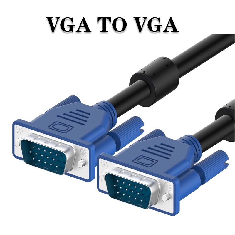 VGA to VGA Cable Usb Cable Computer Network data transfer | Shopee ...