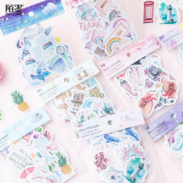 Mo-card sticker Set by color theme - 40pcs | Shopee Philippines