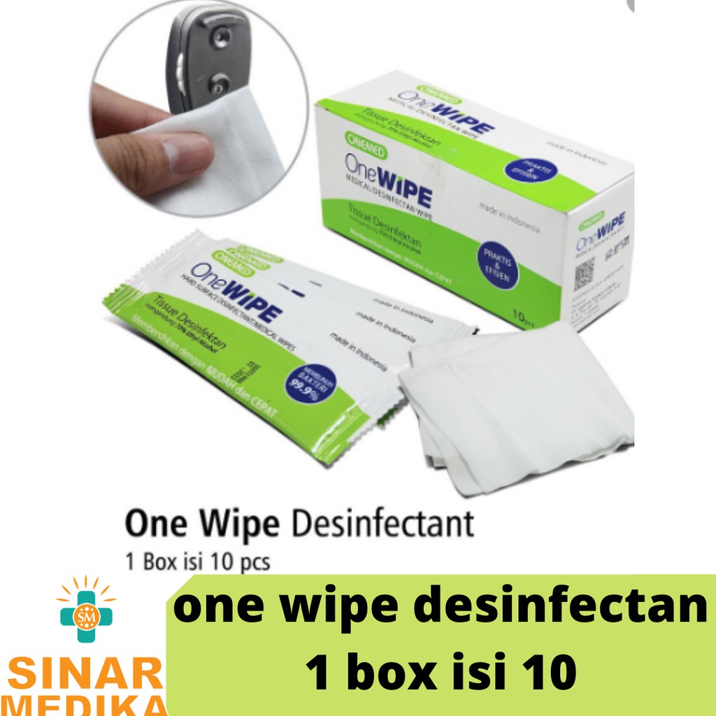 ONE WIPES . DISINFECTANT TISSUE 1 BOX CONTAINS 10 PCS | Shopee Philippines