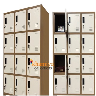 12 DOOR Metal Locker Keylock & Padlock, School Locker, Steel Locker ...
